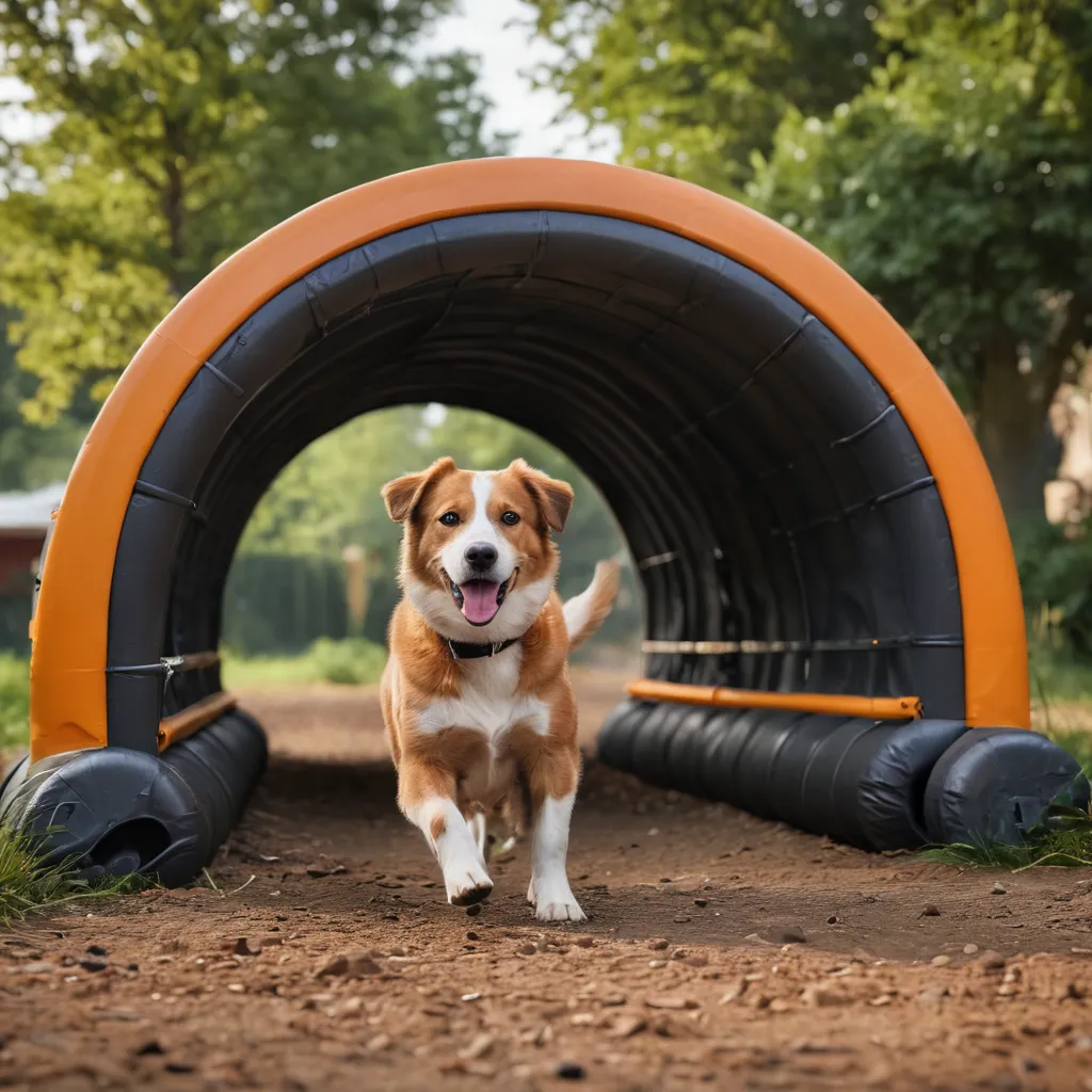 Exploring Heavy Duty Dog Agility Tunnels for Training