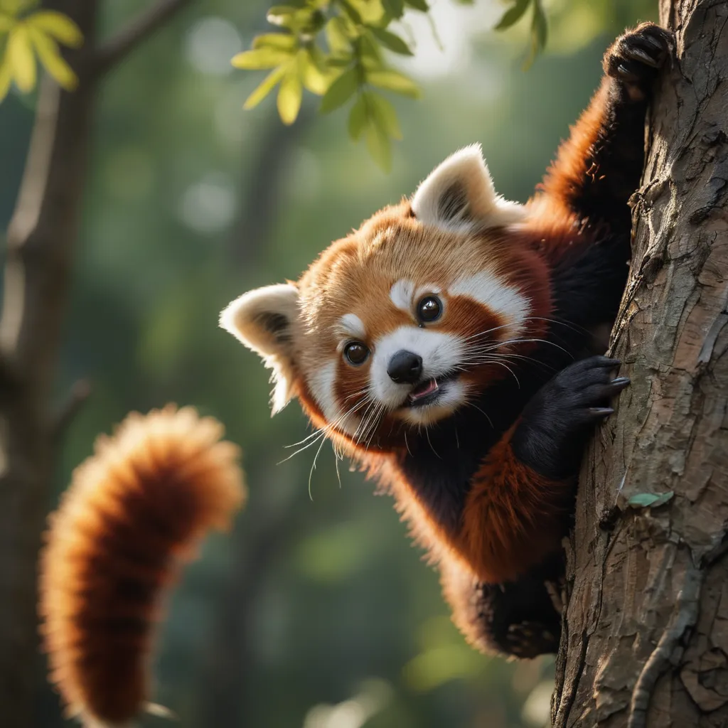 Red Panda Self-Defense Strategies: A Deep Dive