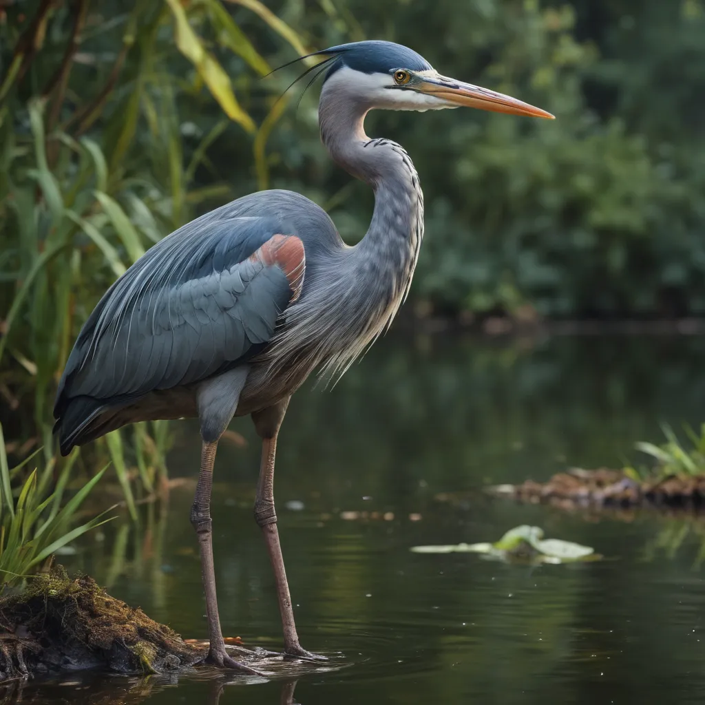 The Intriguing Impact of Fake Blue Herons in Ecosystems