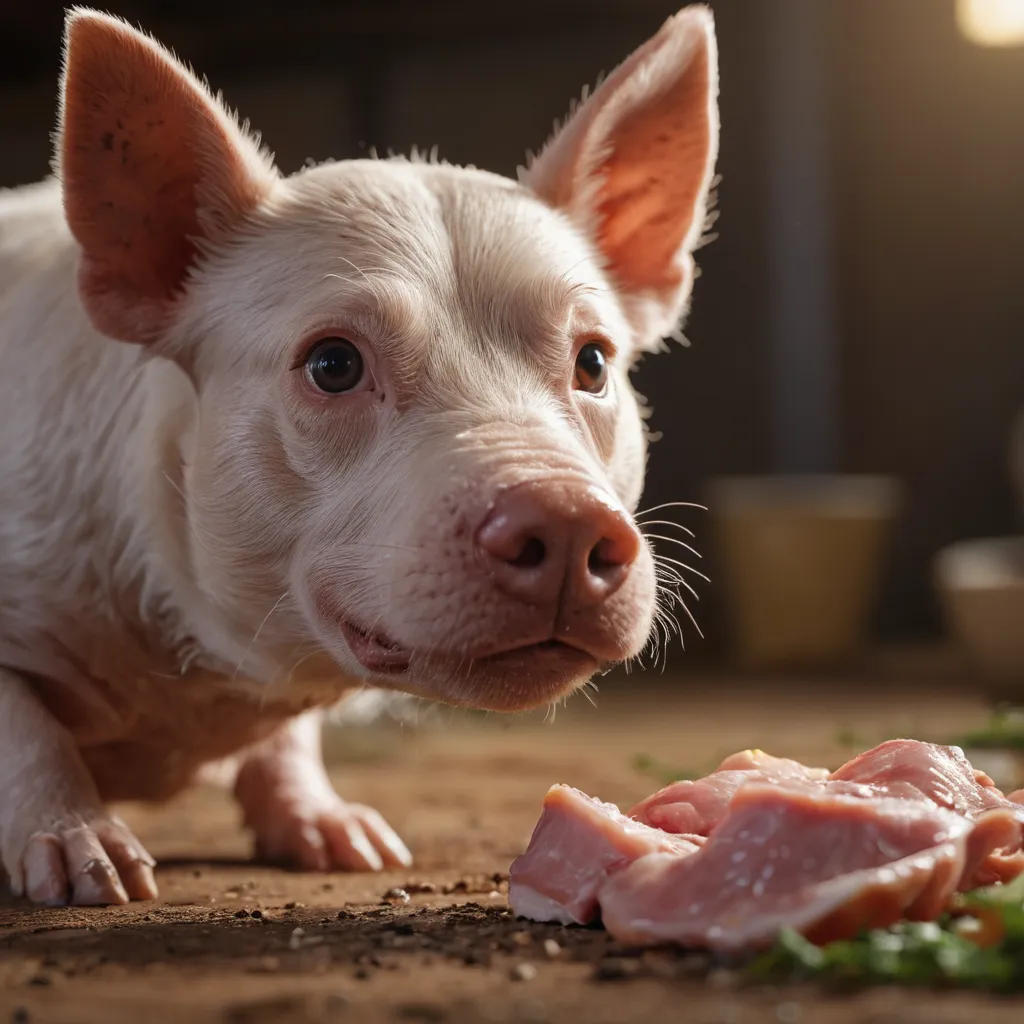 The Implications of Feeding Dogs Raw Pork