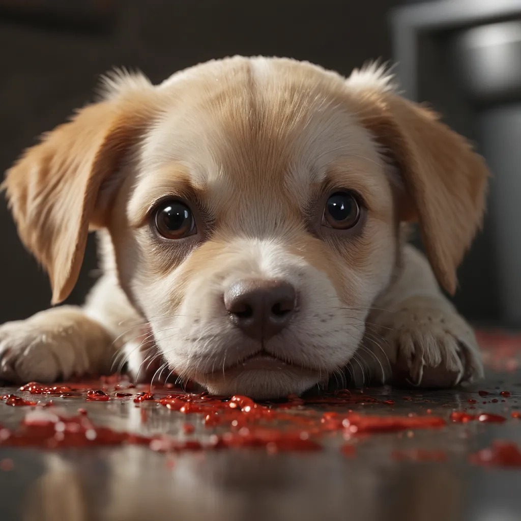 Understanding the Causes of Blood in Puppy Stool