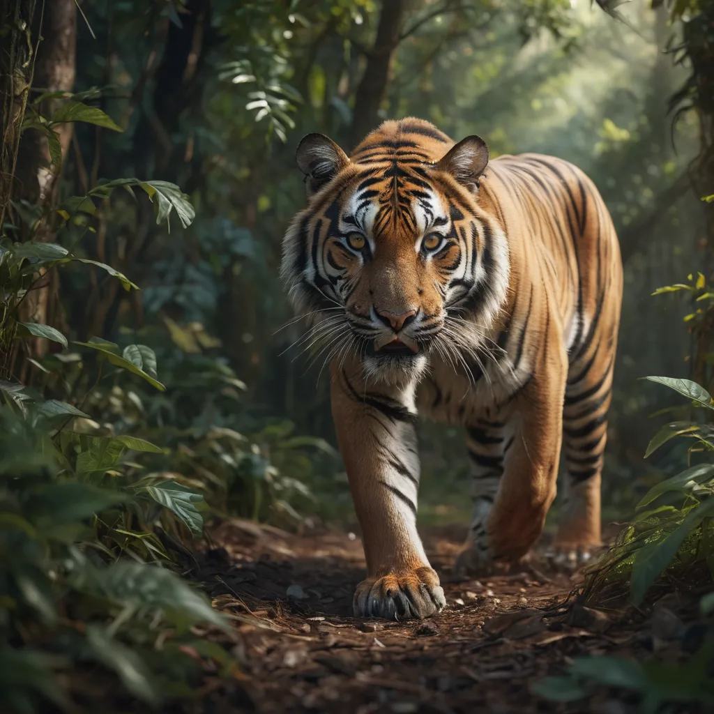 Daily Meat Consumption of Tigers Explained