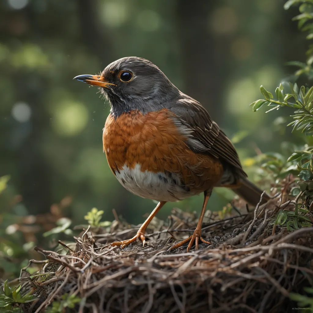 Exploring the Nesting Habits of the American Robin
