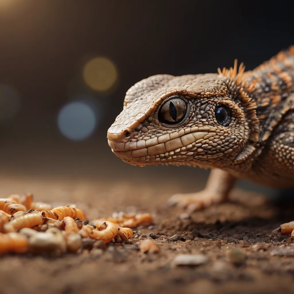 Live Mealworms: Essential Nutrition for Lizards